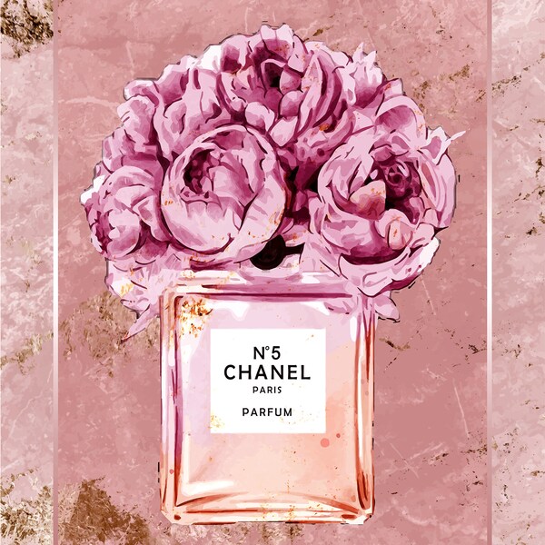 Chanel Wall Art Set of 3 - Etsy