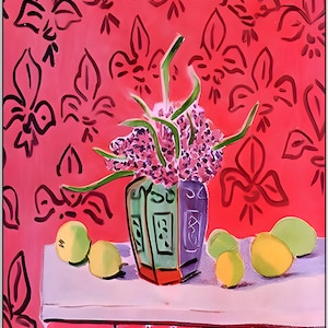Henri Matisse Still Life With Lemons Poster, Vintage Gallery Wall Art ...