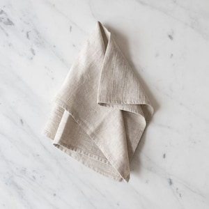 100 Pack of Natural Cotton Napkin for Dining or Everyday Meals at Home ...