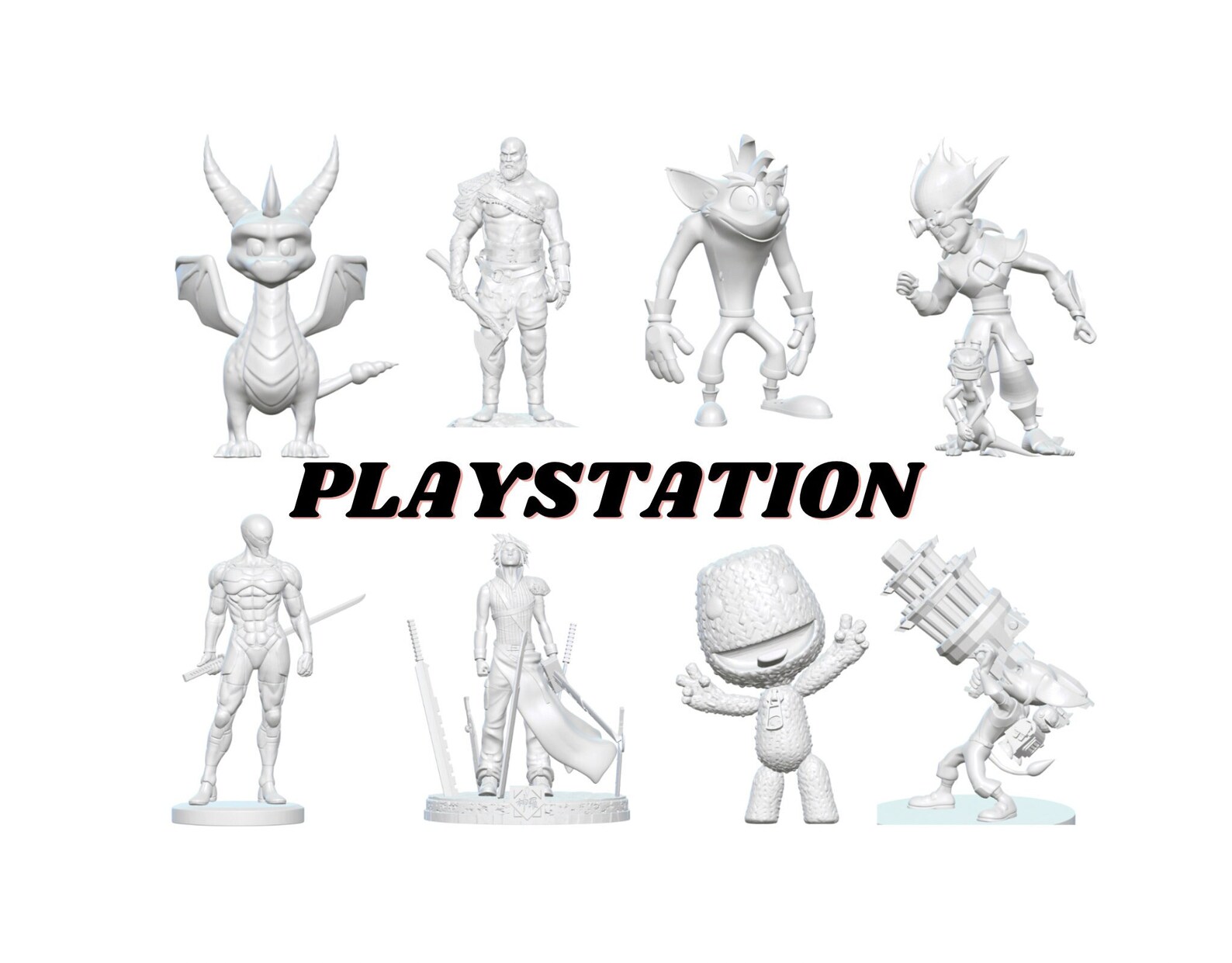 Ps Pack 18 Models 3d Print File Stl Pack High Quality 3d Printer
