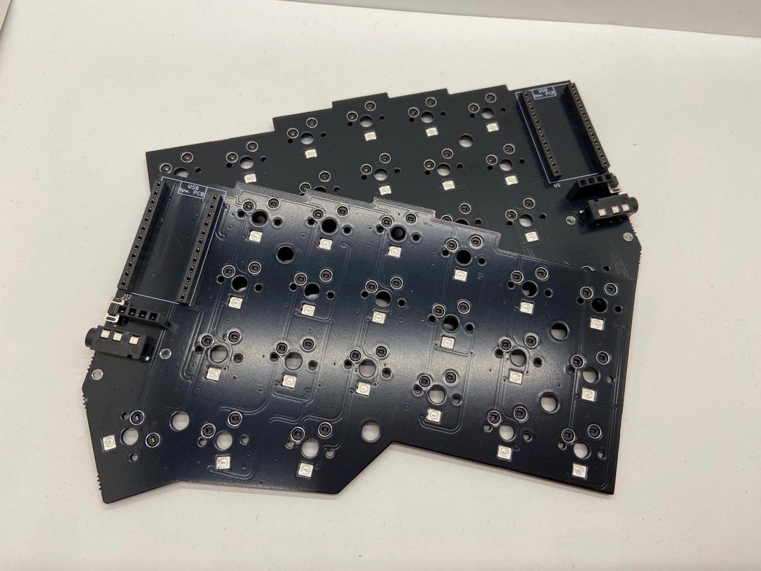 Hotswap Corne V3 Keyboard/crkbd PCB With RGB, Incl. Case Files ...