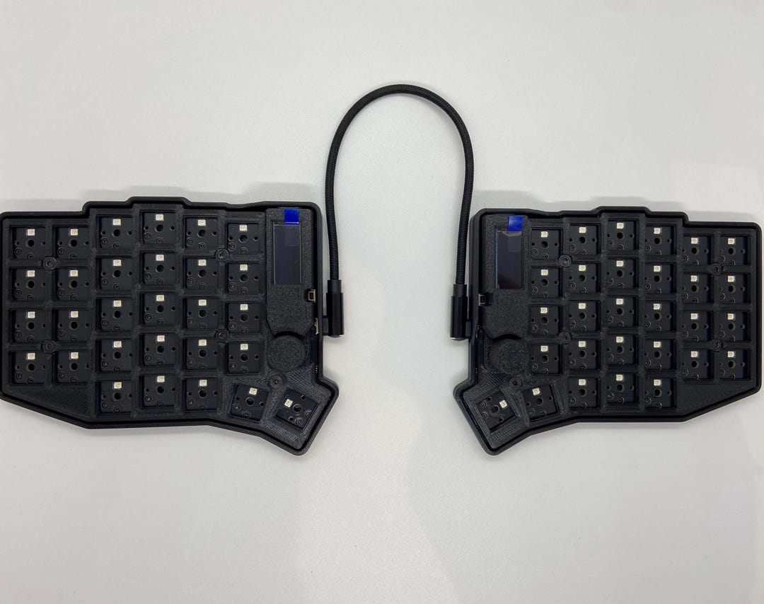 Sofle Choc RGB Keyboard Kit, Hotswap, Fully Soldered and Tested, W ...
