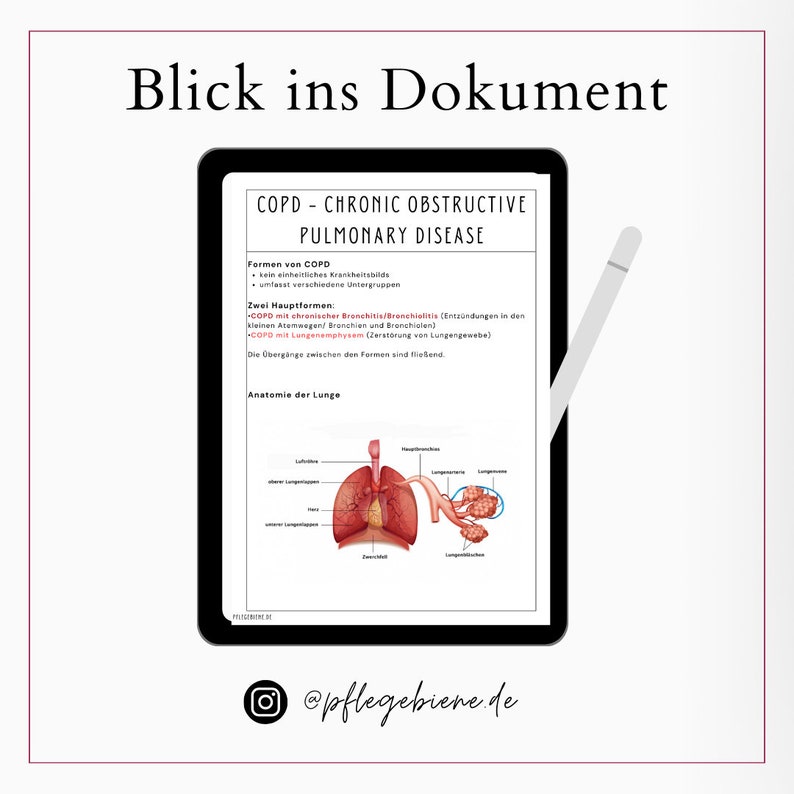 COPD Learning Sheets - Learning Sheets & Notes for Nursing and Nursing ...