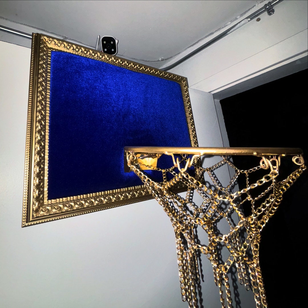 Mini Royal Blue Basketball Hoop - Etsy