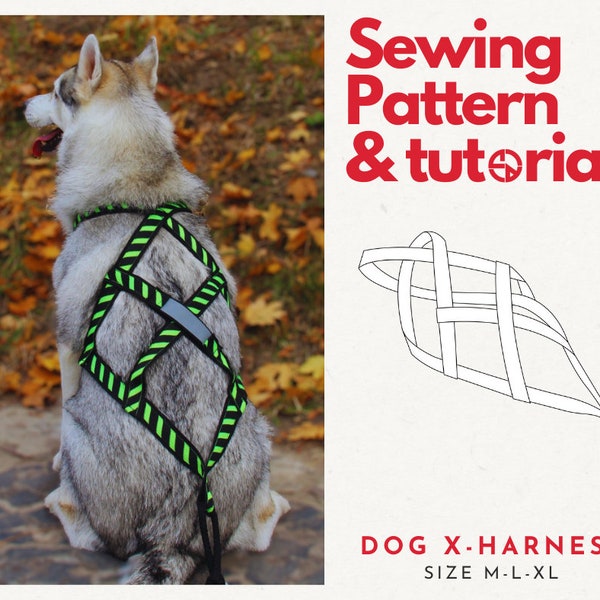 Dog Harness Pattern - Etsy