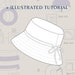Bucket Hat Sewing Pattern PDF Safari Hat Sewing Pattern - Etsy