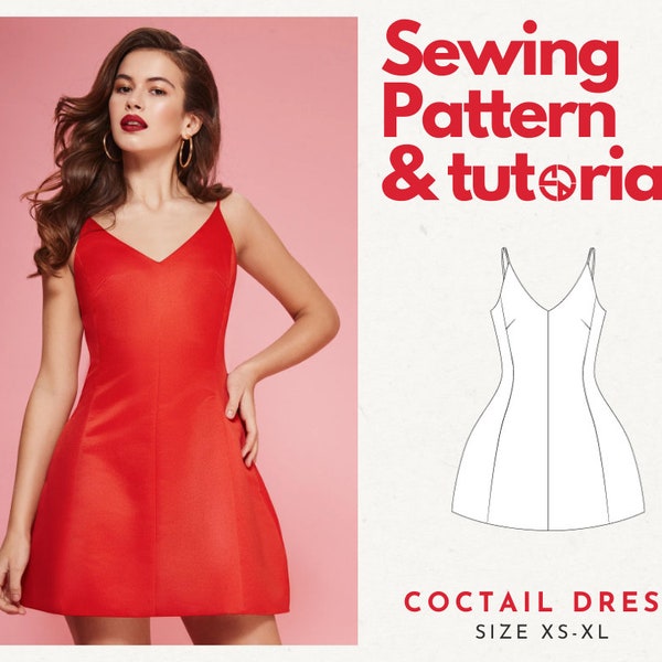 Mini Dress Patterns - Etsy