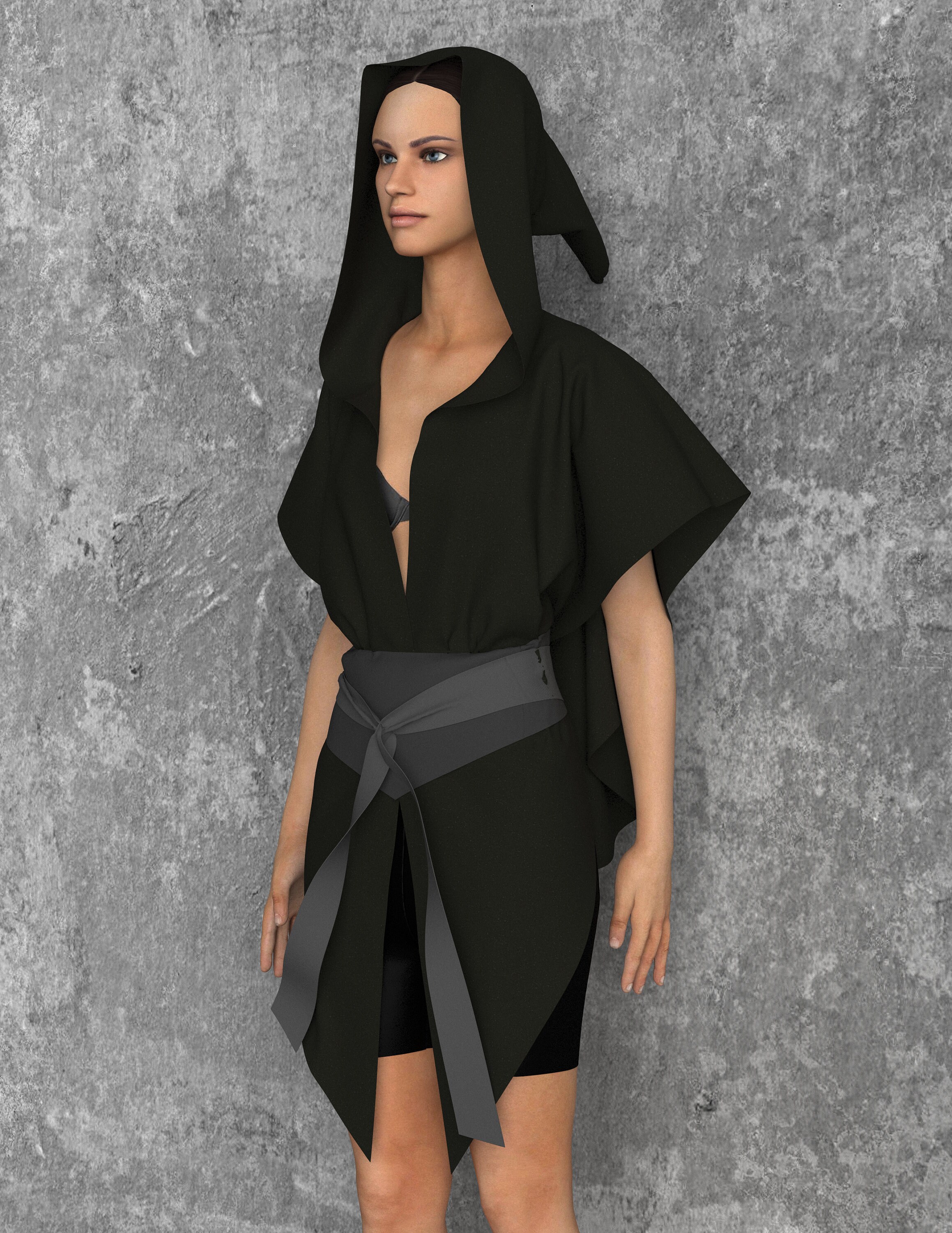 Medieval Hooded Cloak Sewing Pattern, Cape With Hood, Renaissance Dress ...