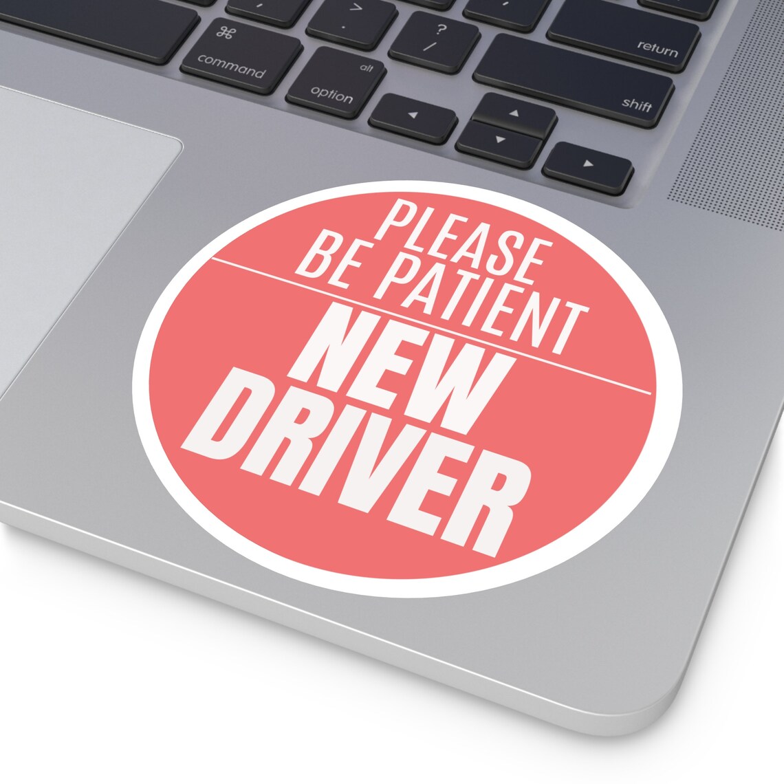 New Driver Car Bumper Sticker Funny Student Driver Nervous Rookie ...