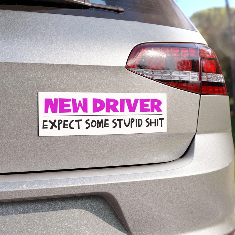 New Driver Sticker - Etsy
