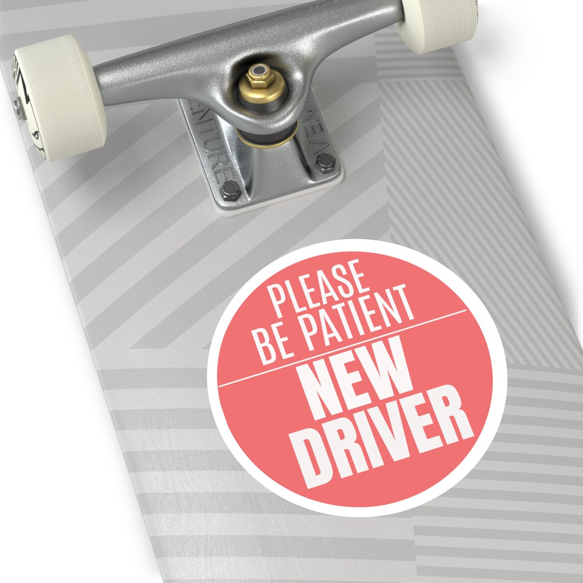 New Driver Car Bumper Sticker Funny Student Driver Nervous Rookie ...