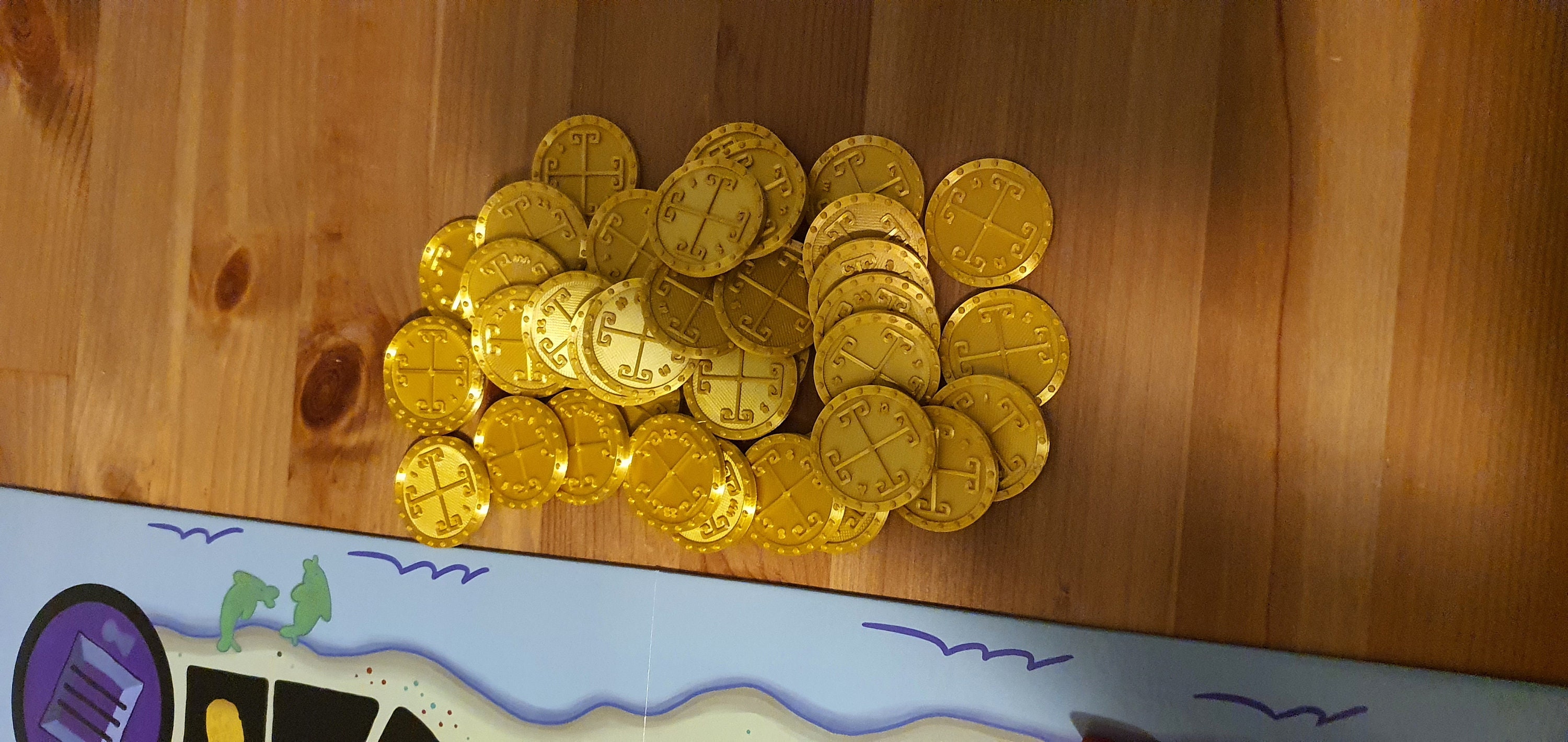 Spongebob Squarpants Flying Dutchmans Treasure Hunt Game Pieces game ...