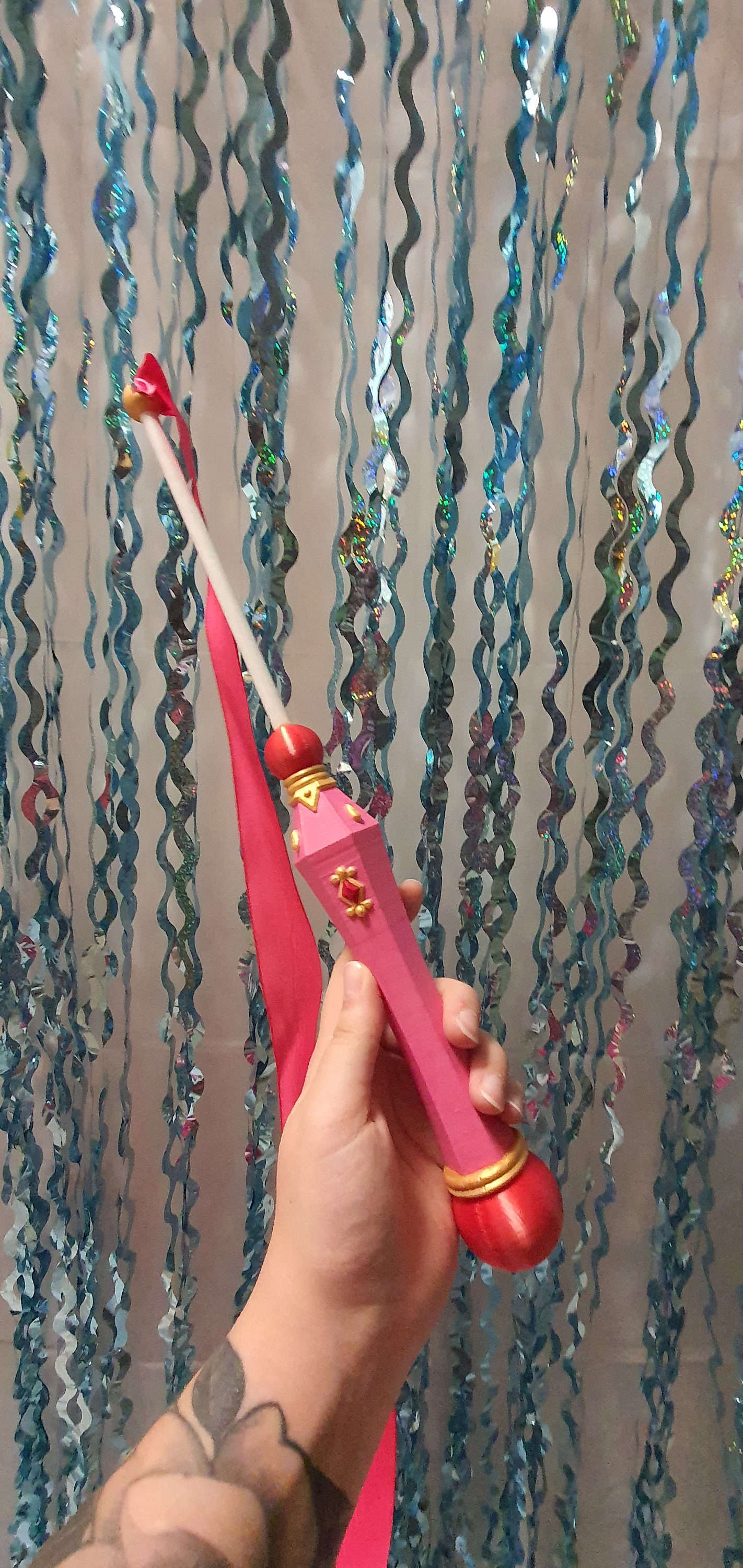 Kamikaze Kaito Jeanne Cosplay Cross and Staff - Etsy