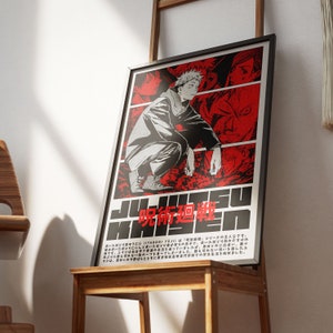 Jujutsu Kaisen Posters V3 | 3 Piece Set Manga Art Anime Wall Print ...