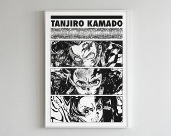Tanjiro Demon Slayer Poster - Etsy