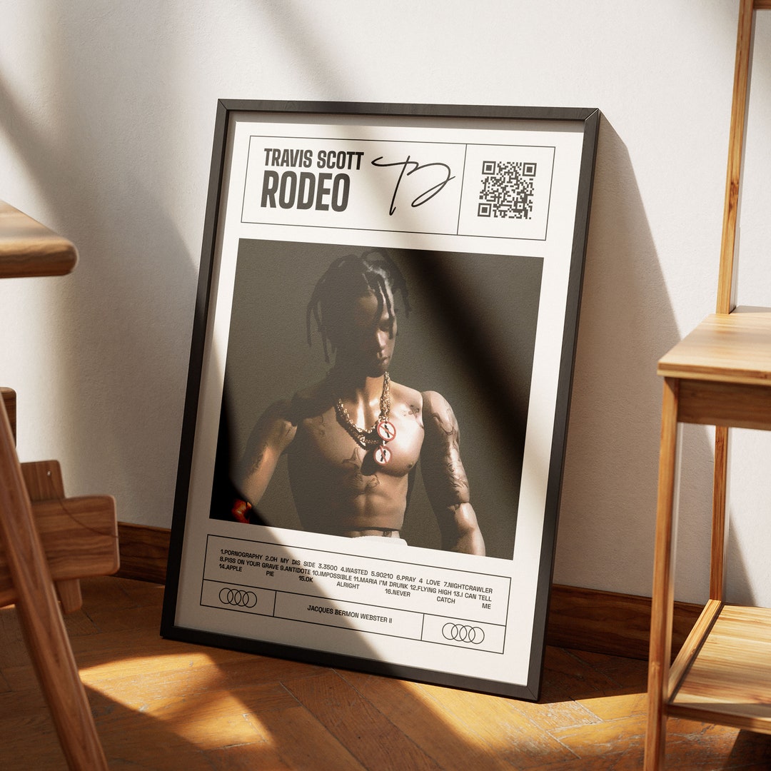 Travis Scott Rodeo Album Cover Art Print (digital Download) - Etsy UK