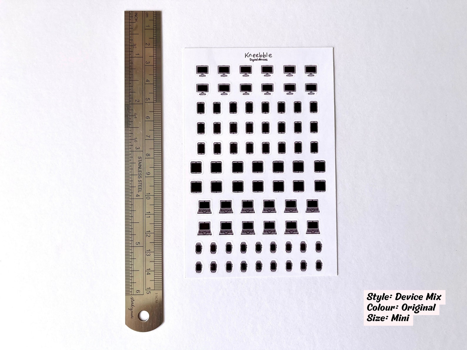 Digital Device Stickers, Technology Stickers, Electronic Sticker Sheet ...