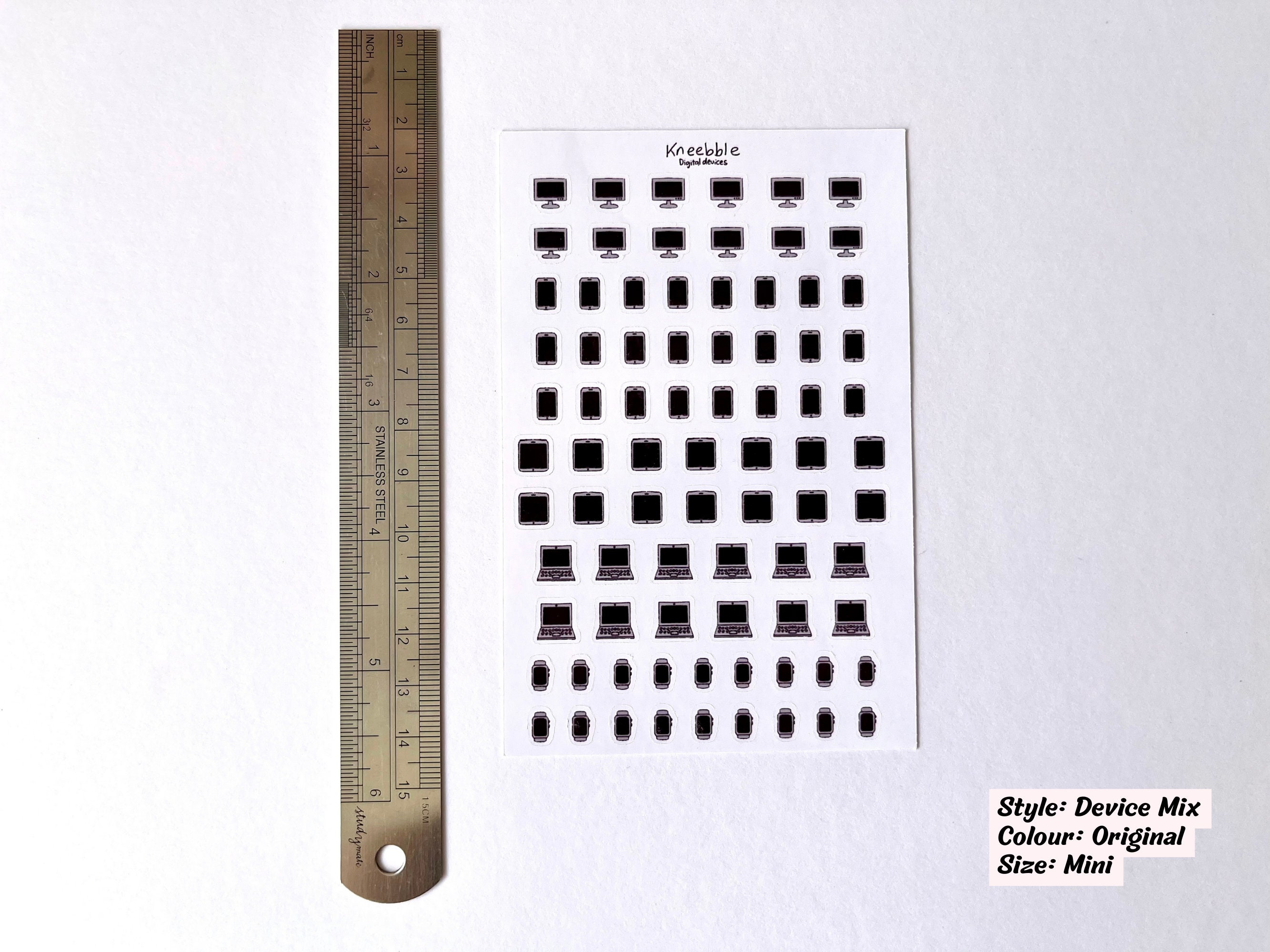 Digital Device Stickers, Technology Stickers, Electronic Sticker Sheet ...