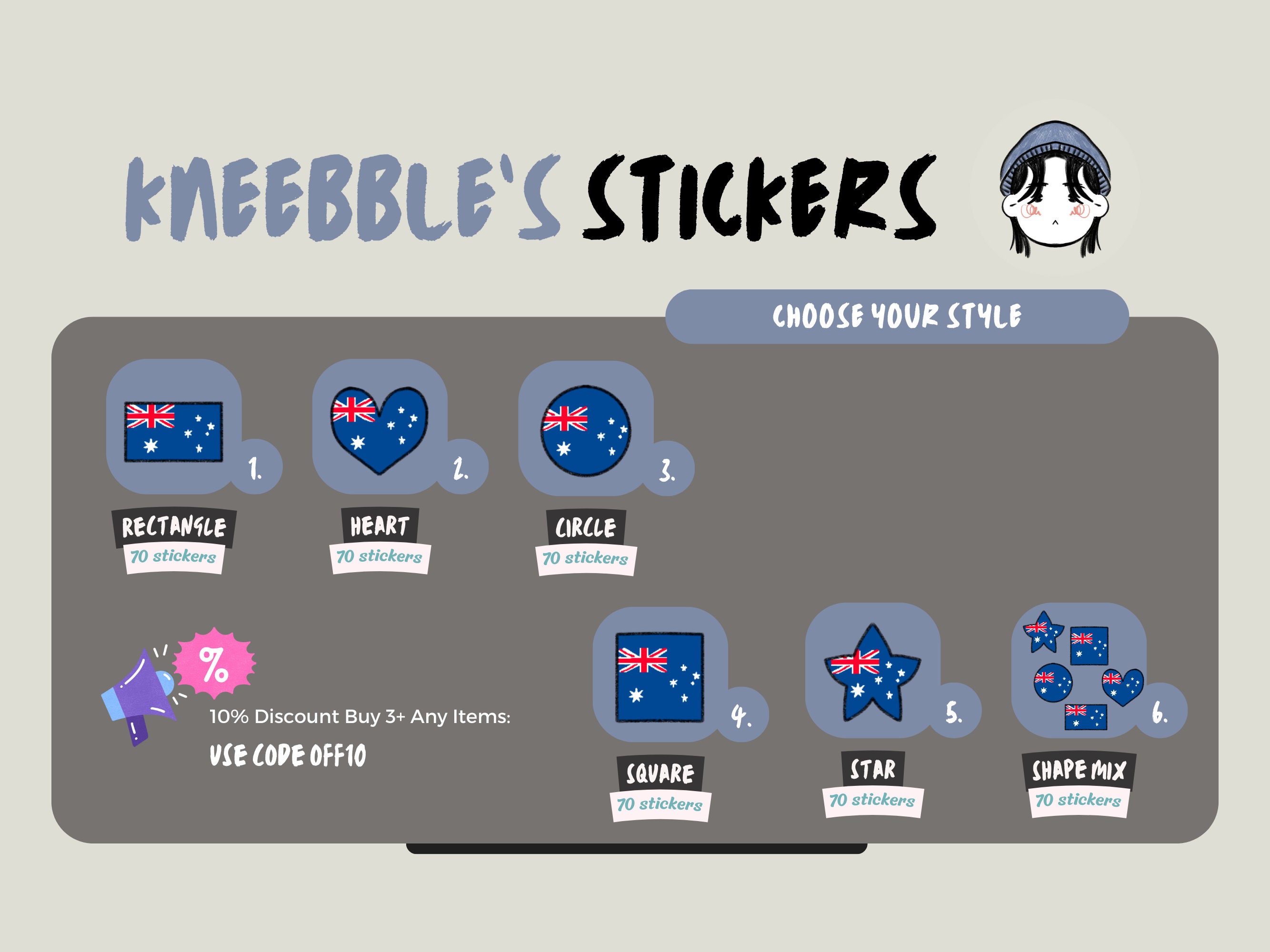 Country Flag Stickers, World Flags Sticker Sheet, National Flags, Great ...