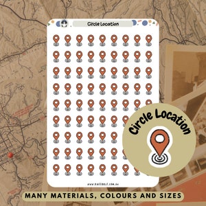 Map Stickers for Travel Lovers, Organize Your Adventures With ...