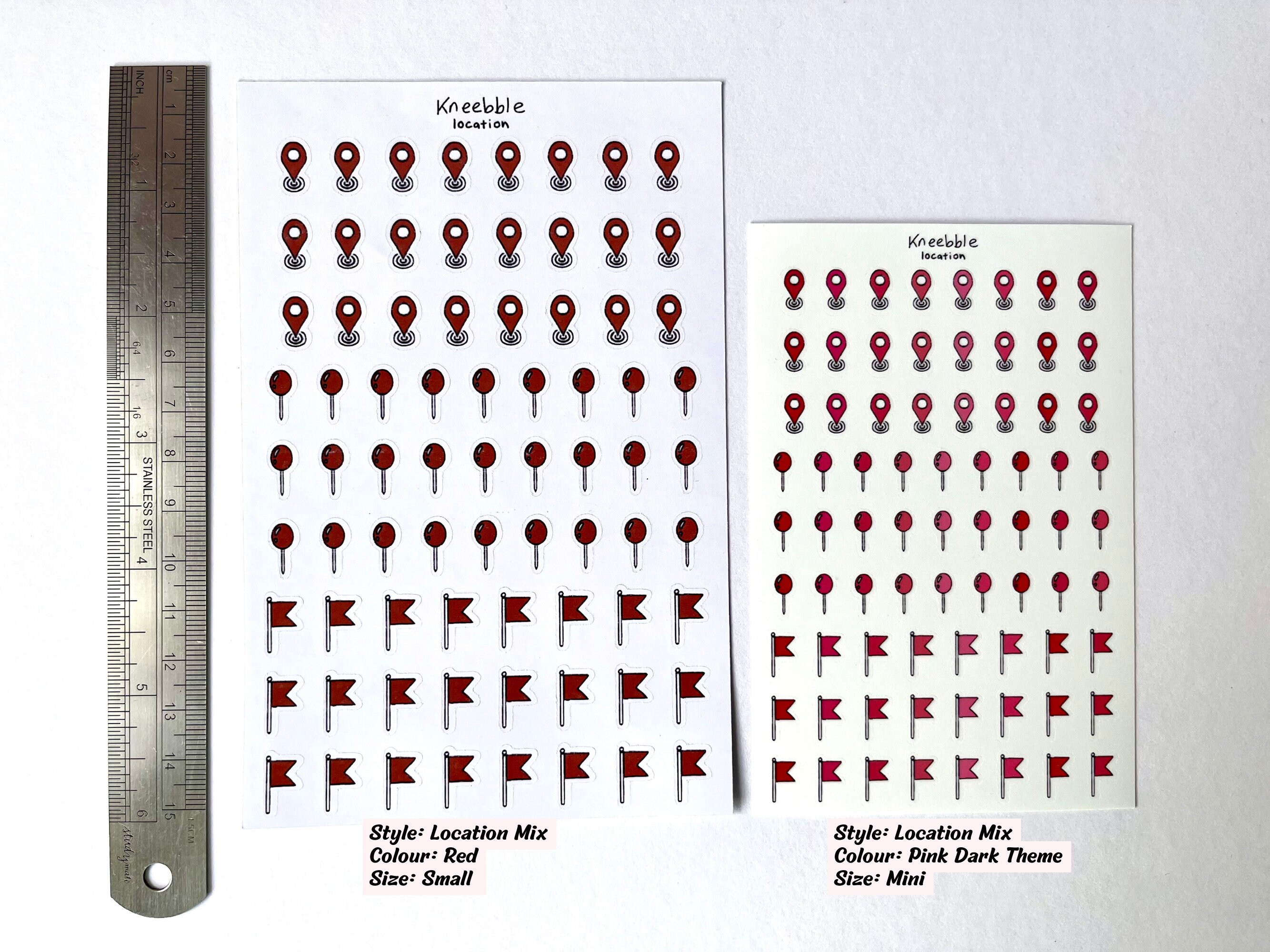 Map Stickers for Travel Lovers Organize Your Adventures With ...