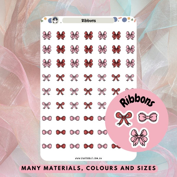 Bow Tie Stickers - Etsy