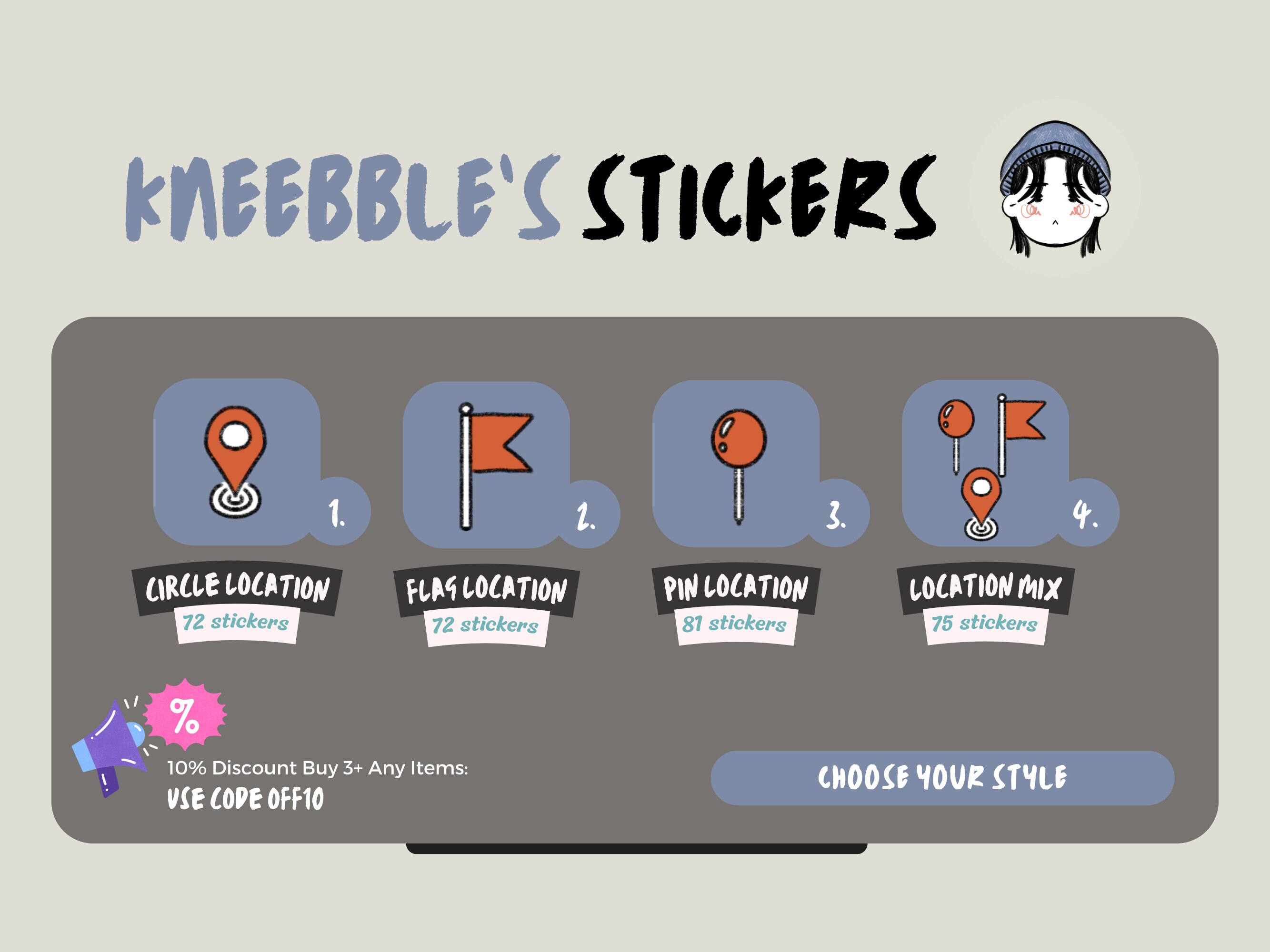 Map Stickers for Travel Lovers Organize Your Adventures With ...