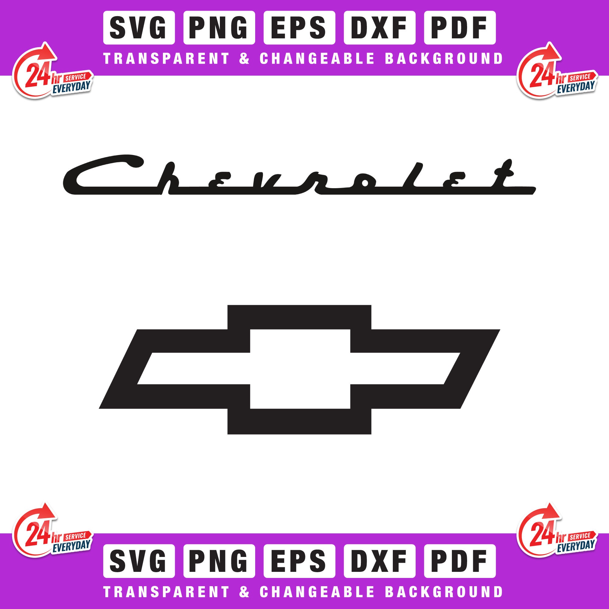Chevrolet Logo Bundle PNG PDF SVG Eps Dxf Cricut Cut - Etsy Canada