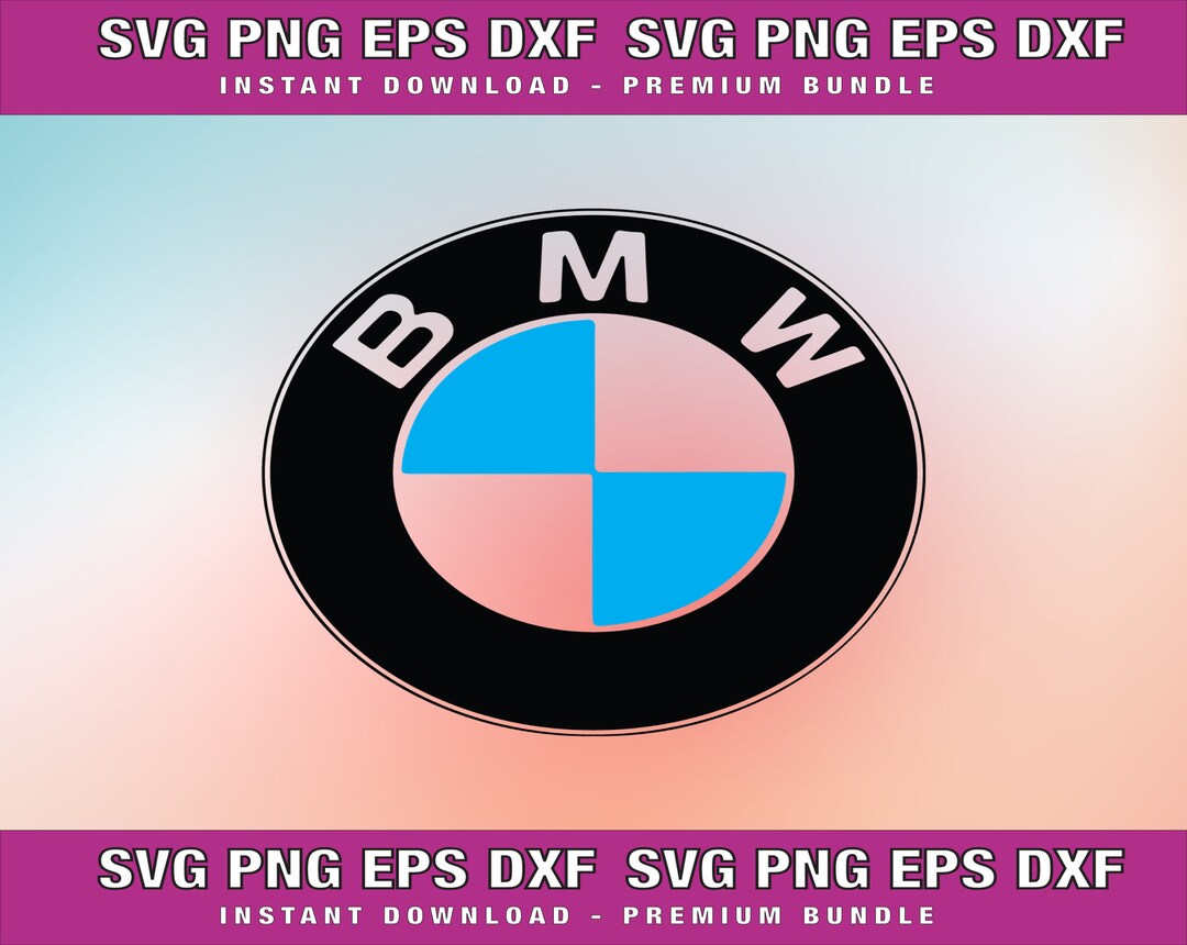 Bmw Color Car Logo Png Pdf Eps Dxf Svg Cricut Cut File - Etsy