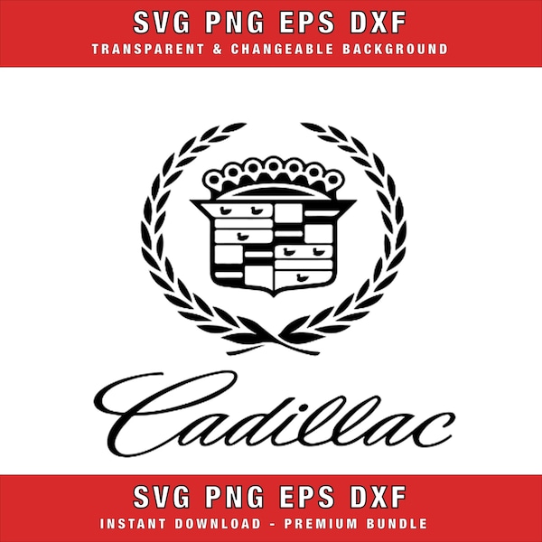 Cadillac Svg - Etsy