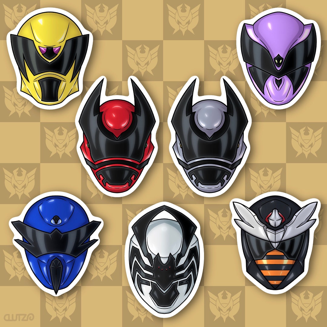Ohsama Sentai King Ohger Die-cut Stickers - Etsy UK