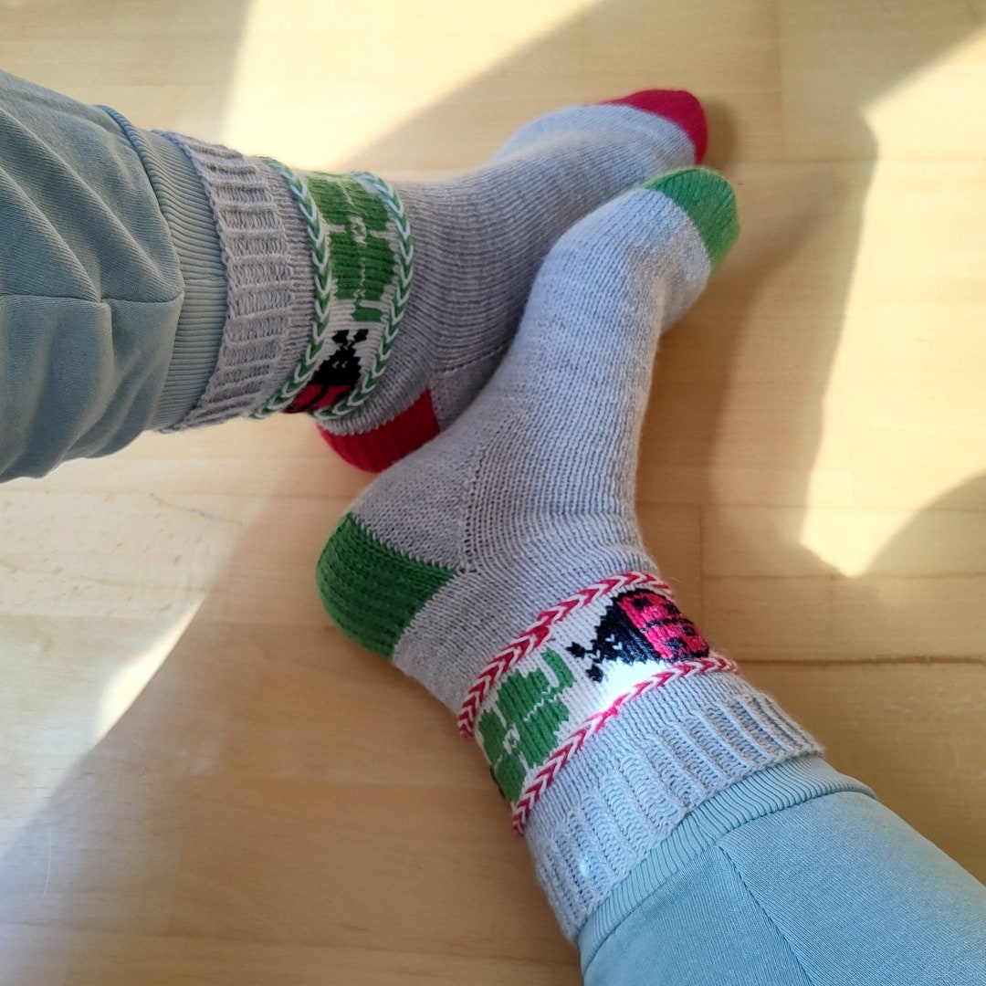 Knitting Instructions I Knitting Pattern I Pures Glück Socks I German I ...