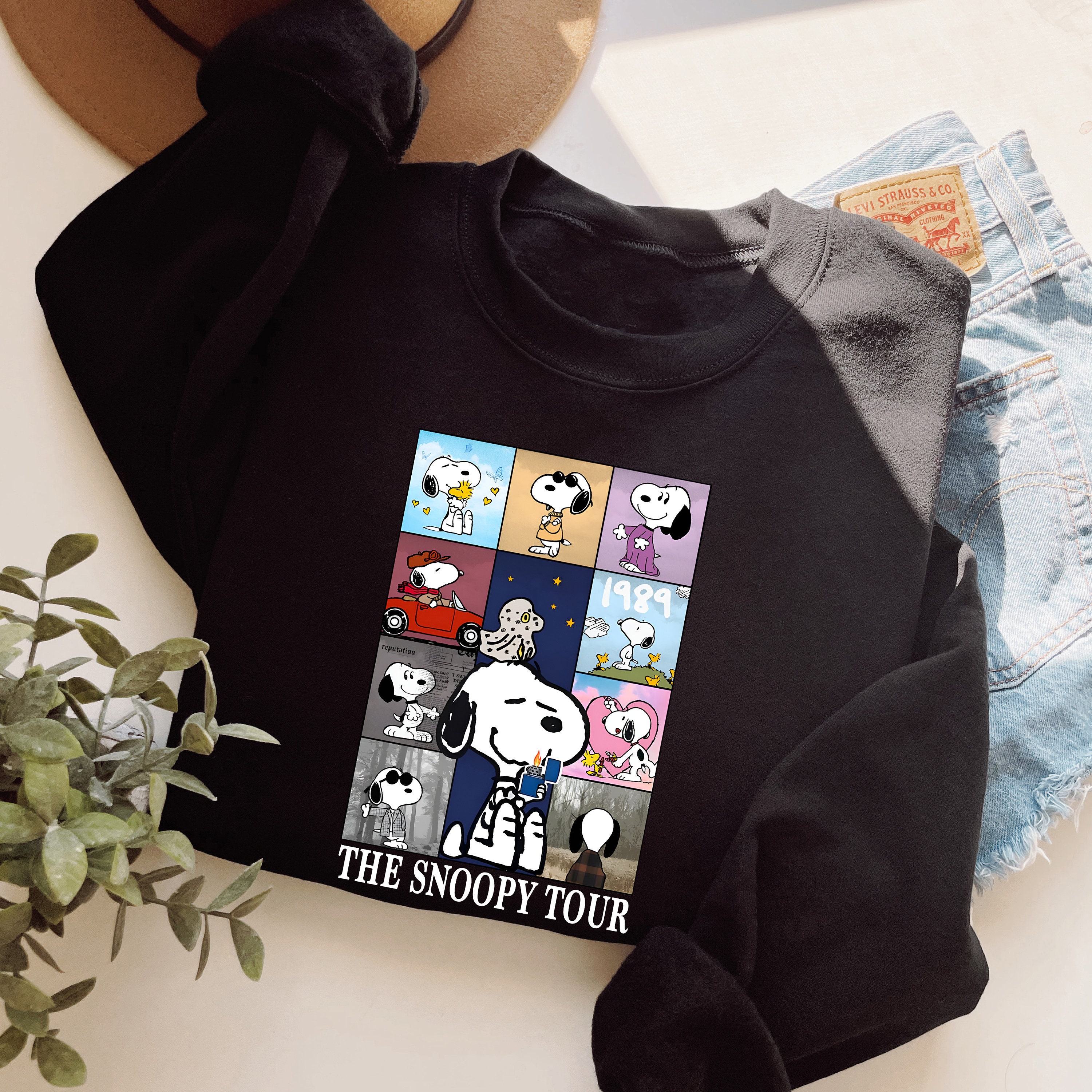The Snoopy Taylor Swift Era Tour Sweatshirt the Snoopy Tour - Etsy Canada