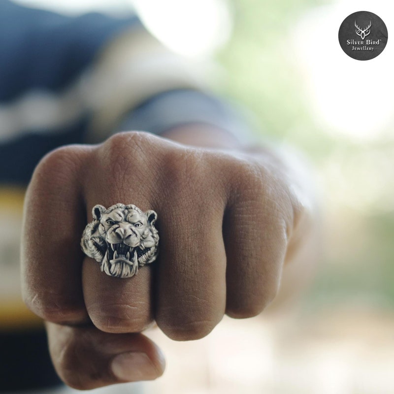 Tiger Ring - Etsy
