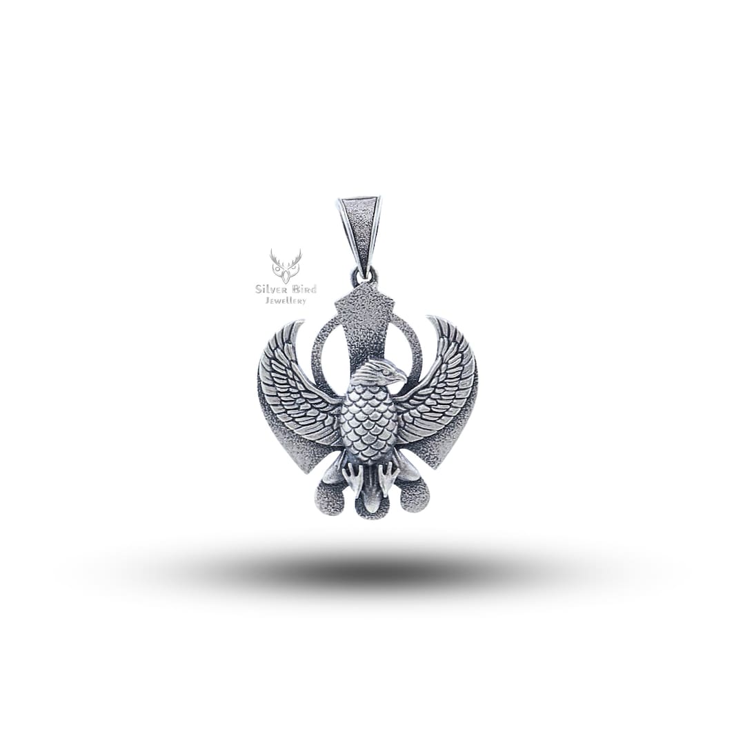 Khanda 925 Sterling Silver Pendant - Etsy