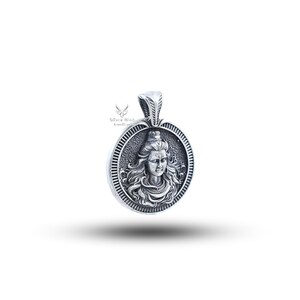 Lord Shiva Pendant in 925 Sterling Silver Pendant - Etsy