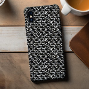 Chain Metal Seamless Digital Paper | Realistic Metal Chain Mail ...