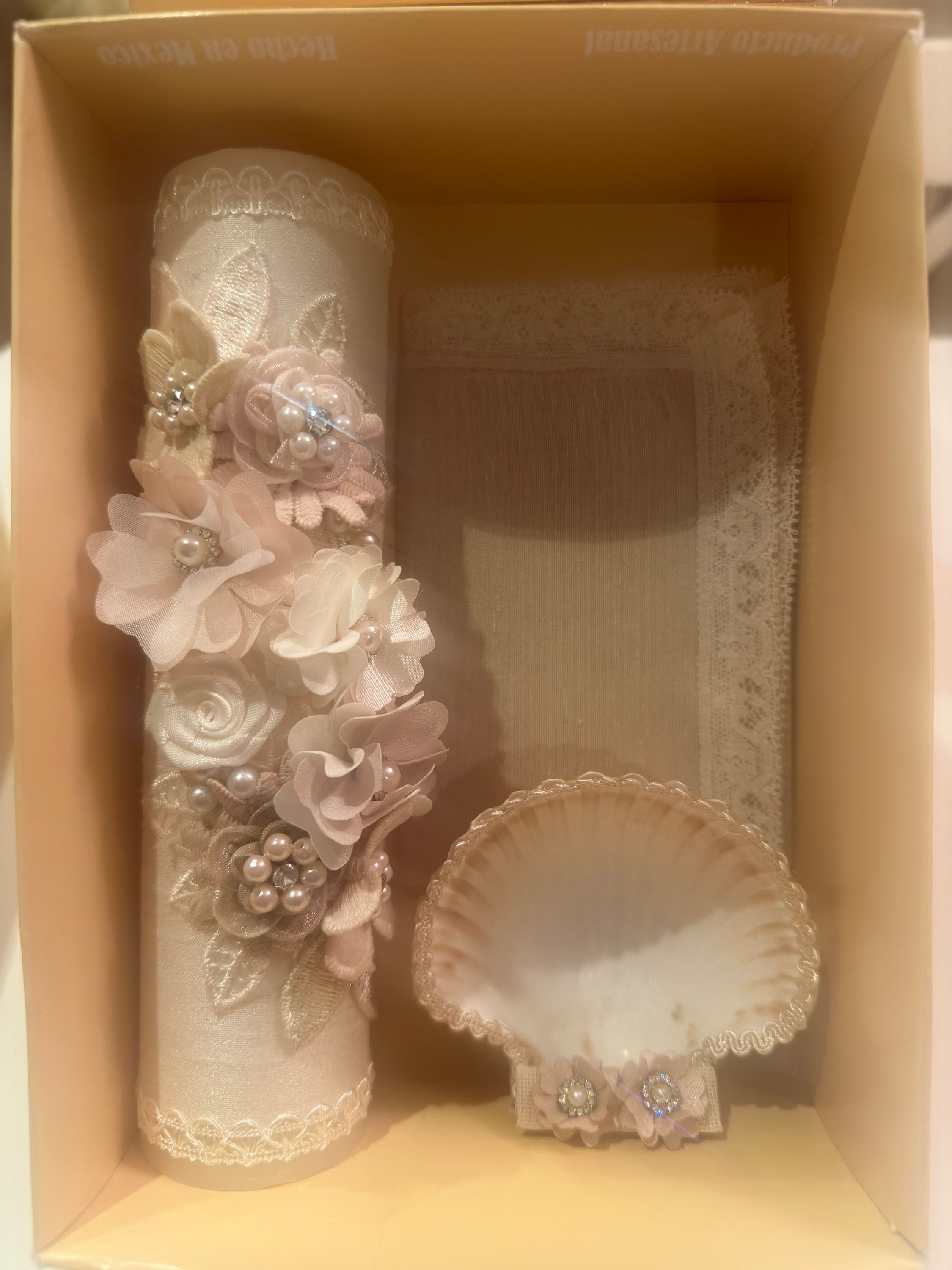 Set De Vela Para Bautizo - Etsy