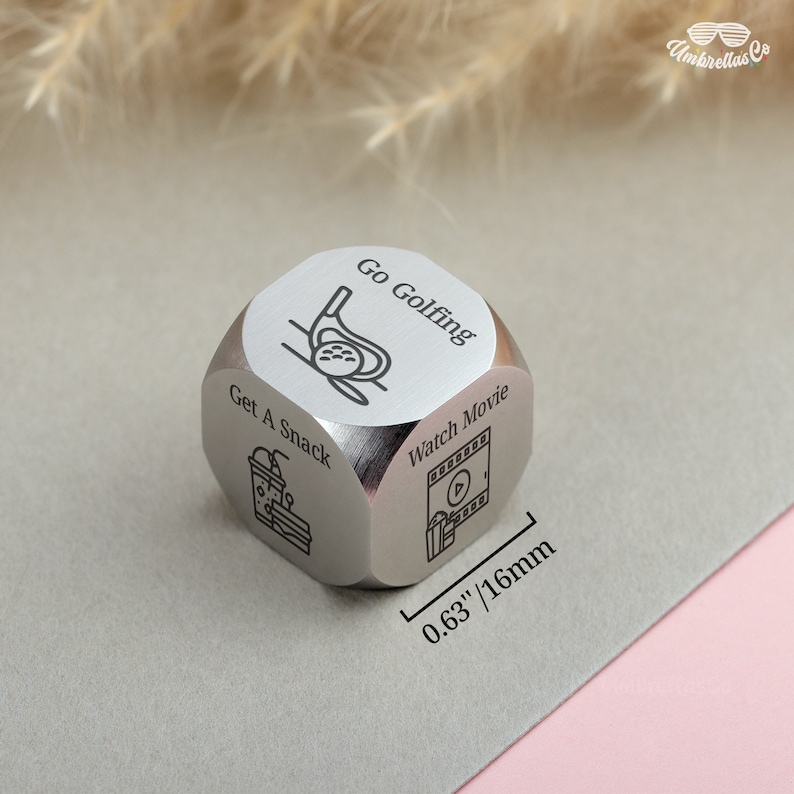 Custom Decision Dice - Personalized Funny Retirement Gifts, Custom Dice ...
