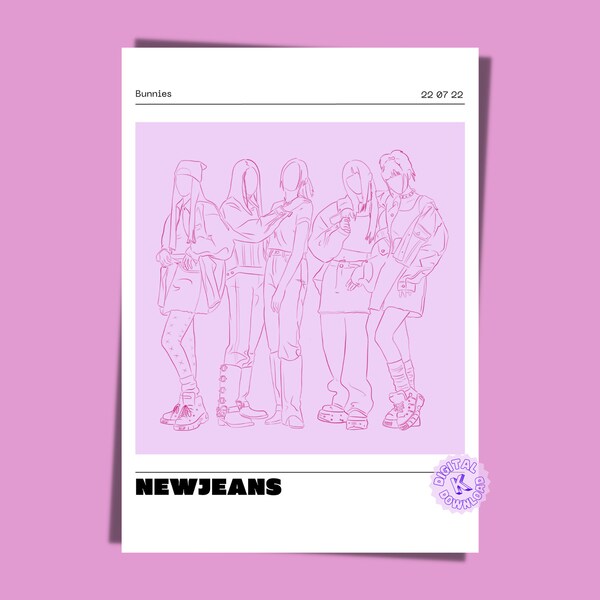 Newjeans Poster - Etsy