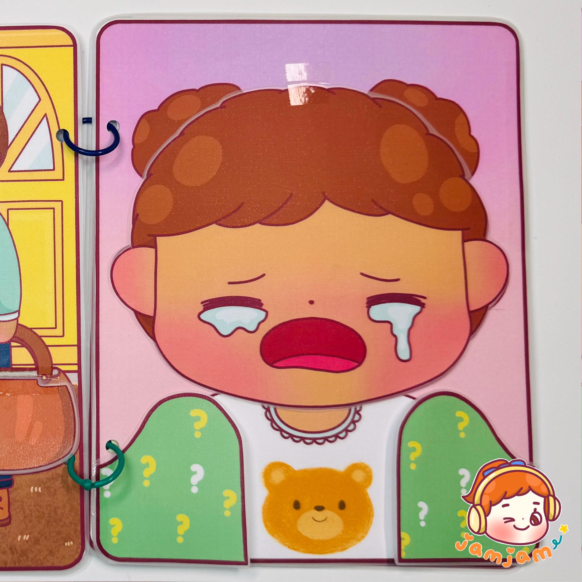 Printable Storybook Version 2 for Firstborn Kids, Comforting Separation ...