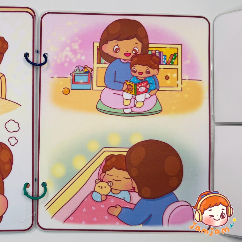 Printable Storybook Version 2 for Firstborn Kids, Comforting Separation ...