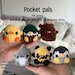 Mini Pocket Pals Crochet Pattern: Duck, Shark, Bear (PDF Pattern) - Etsy