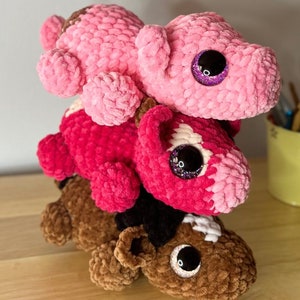 Stackimals Horse Pattern, Horse Crochet Pattern, Lilbeanstitches ...