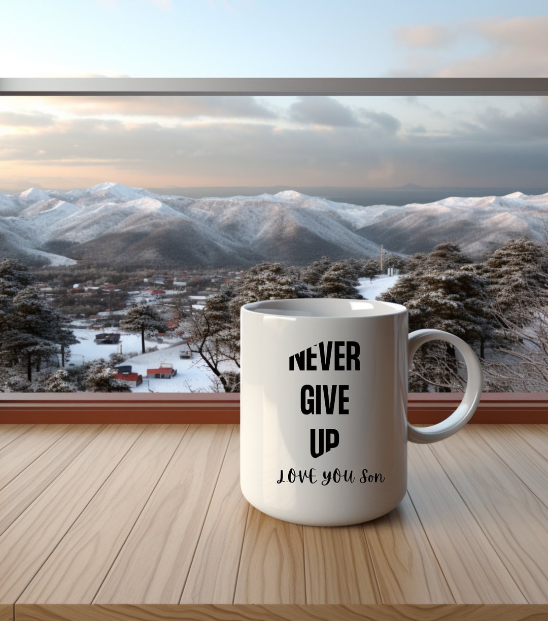 Never Give up Personalized Gift, Never Give up Gift for Son ...