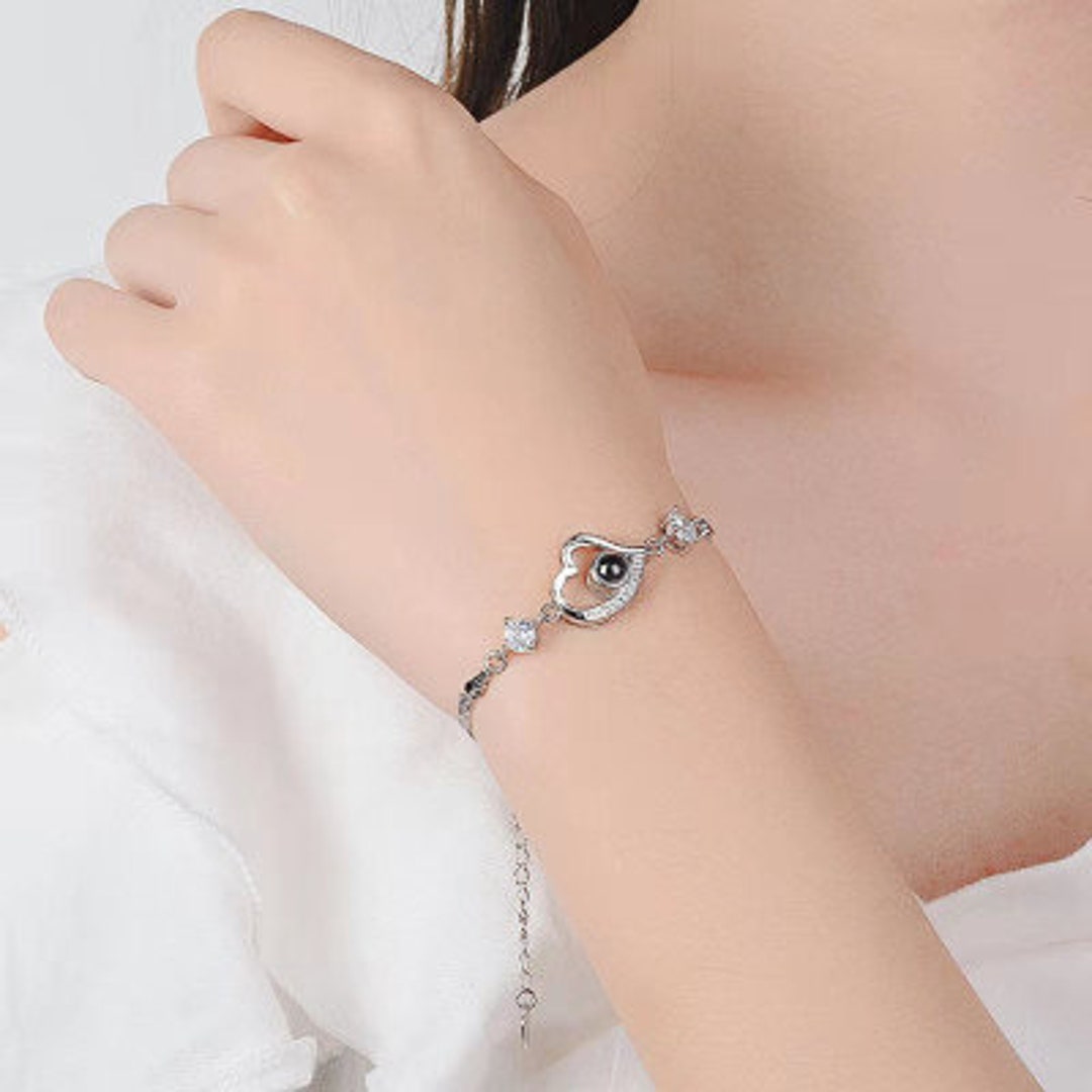 Custom Projection Bracelet photo Bracelet Couple Bracelet - Etsy