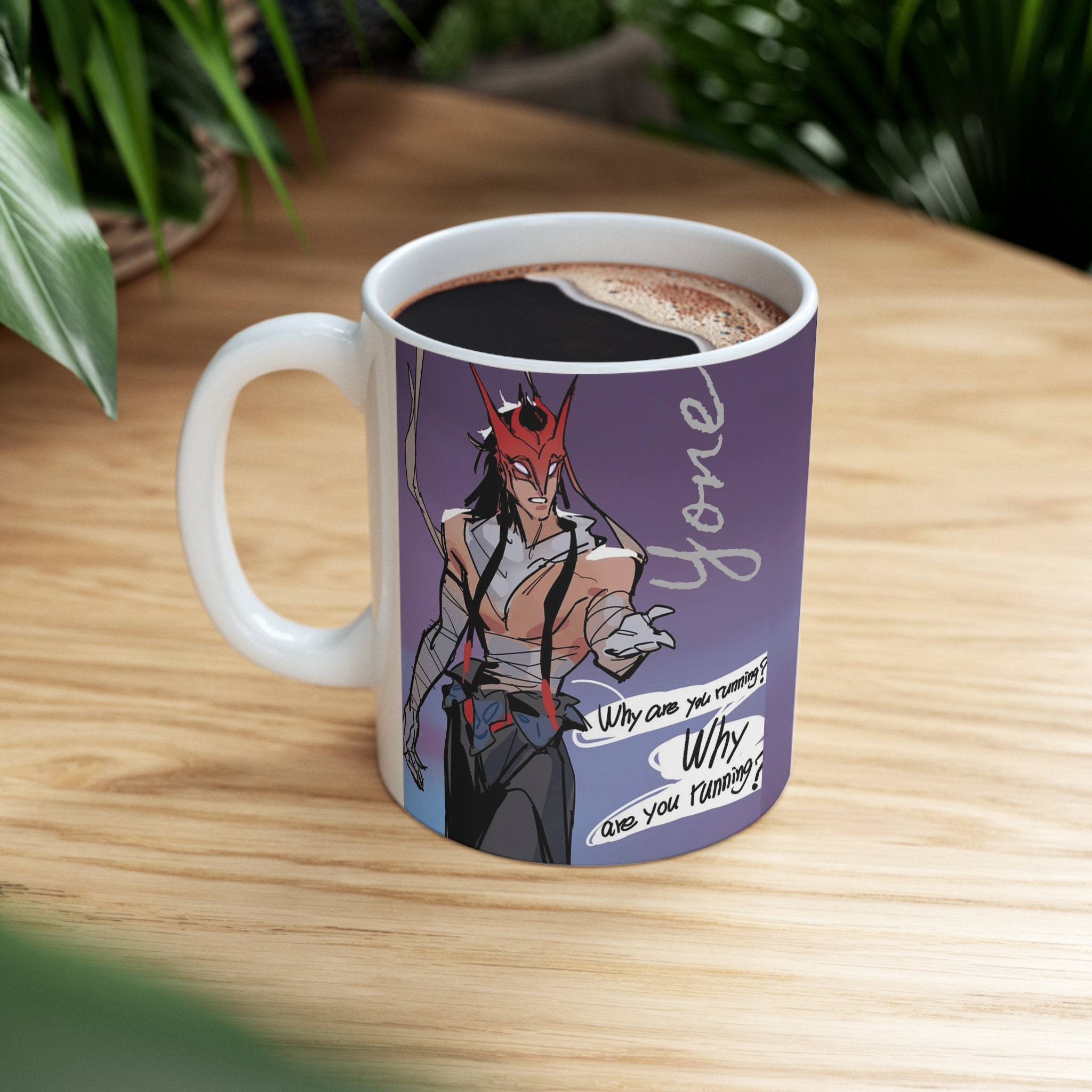 League of Legends Mug, Yone Mug, Anime Mug, Perfect Gift for Gamers and ...