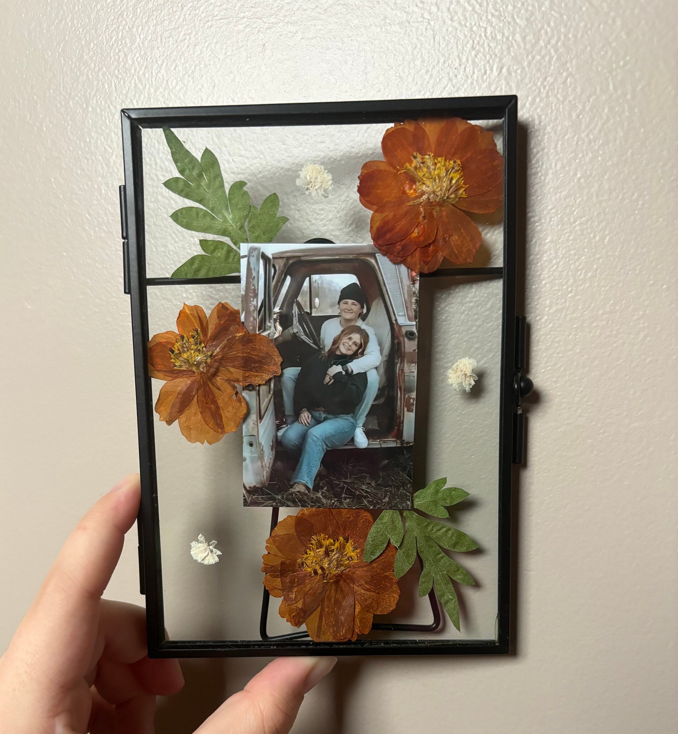 Pressed Flower Frame Etsy