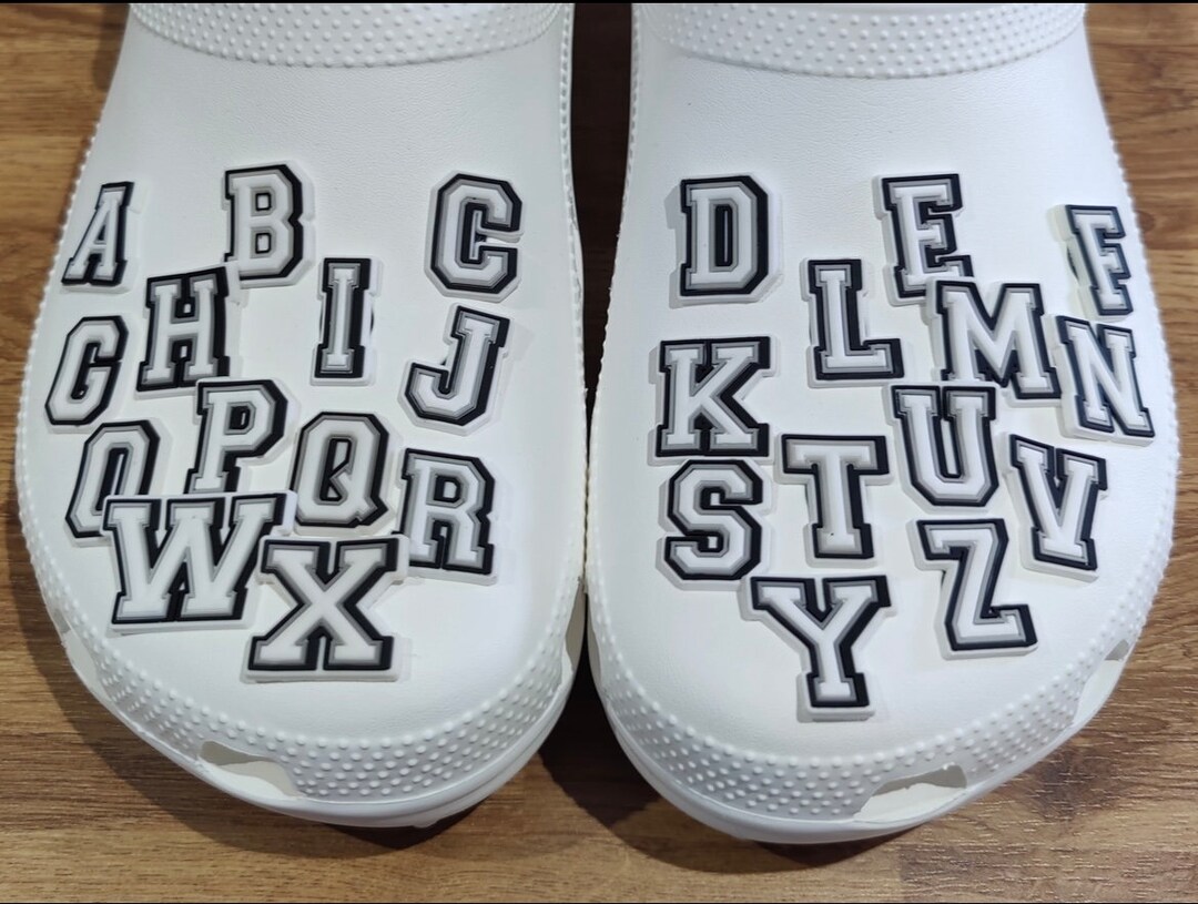 Croc Charm Letters and Numbers Alphabet Create Your Shoe Style ...