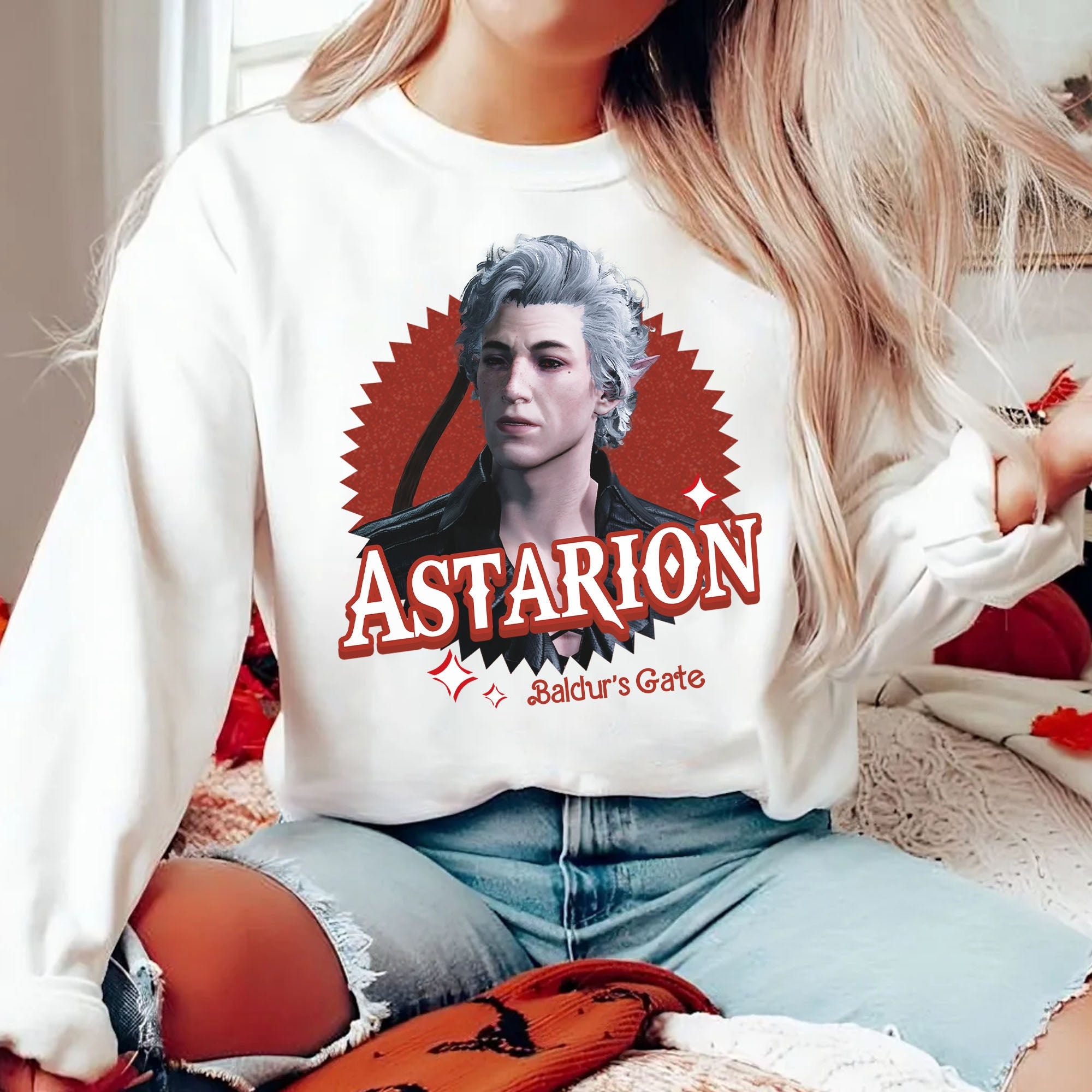 Astarion Baldurs Gate 3 T-shirt Astarion Rogue Tee Video - Etsy